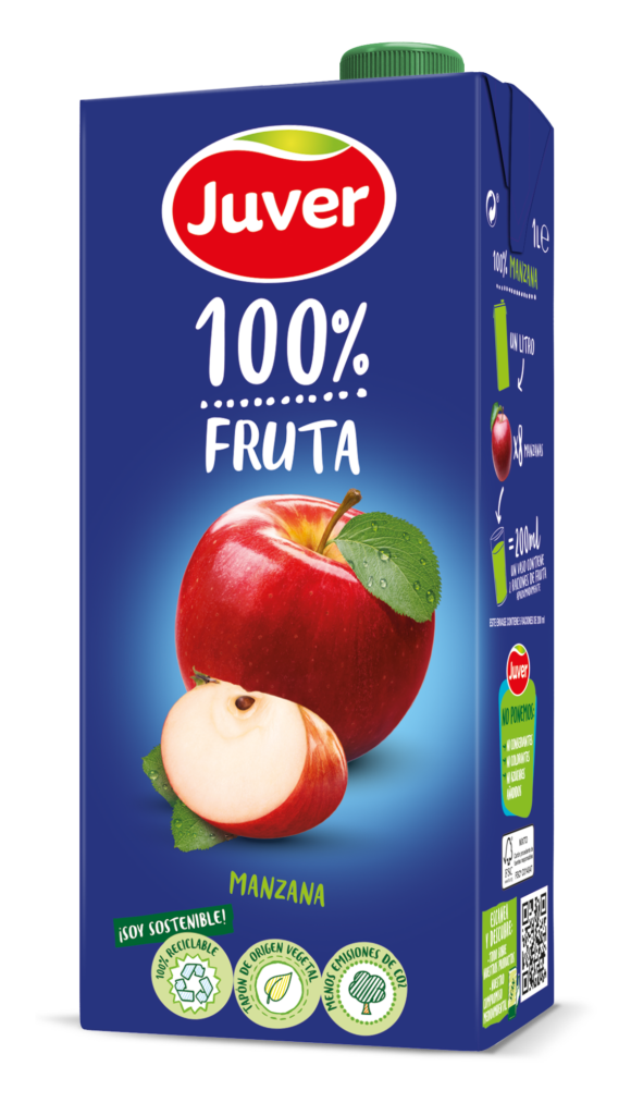 100%: Apple | Juver Alimentación